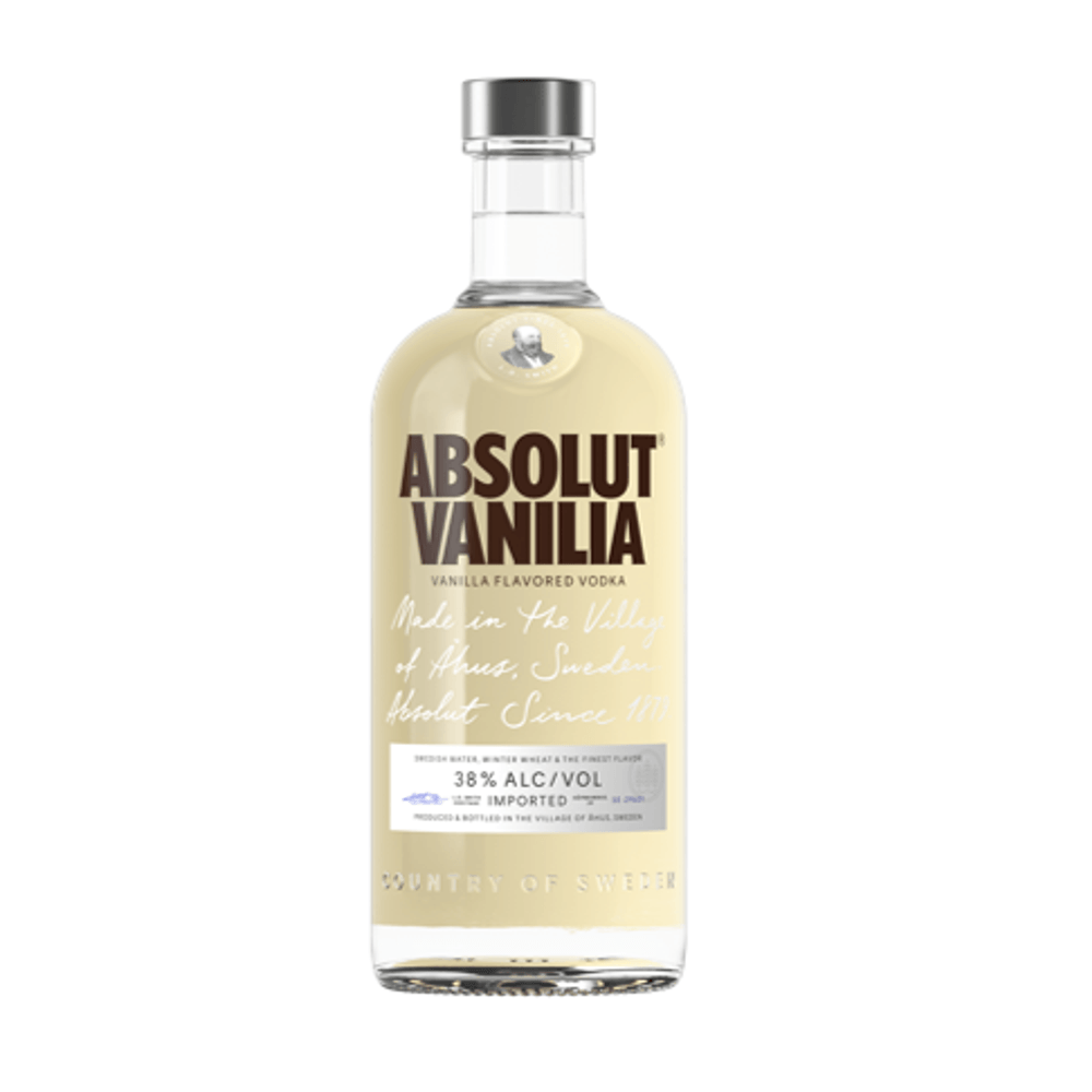 Vodka Absolut Vanilia 750ml + TAÇA ABSOLUT AÇÃO DRINKABILITY - barabertoio